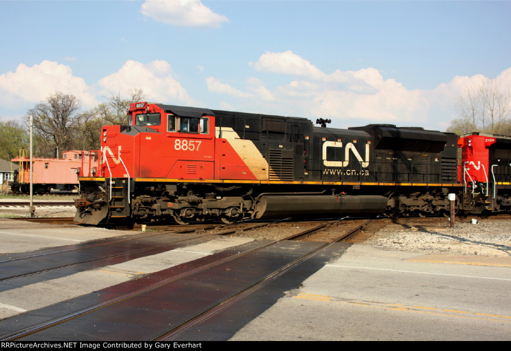 CN 8857 - Canadian National